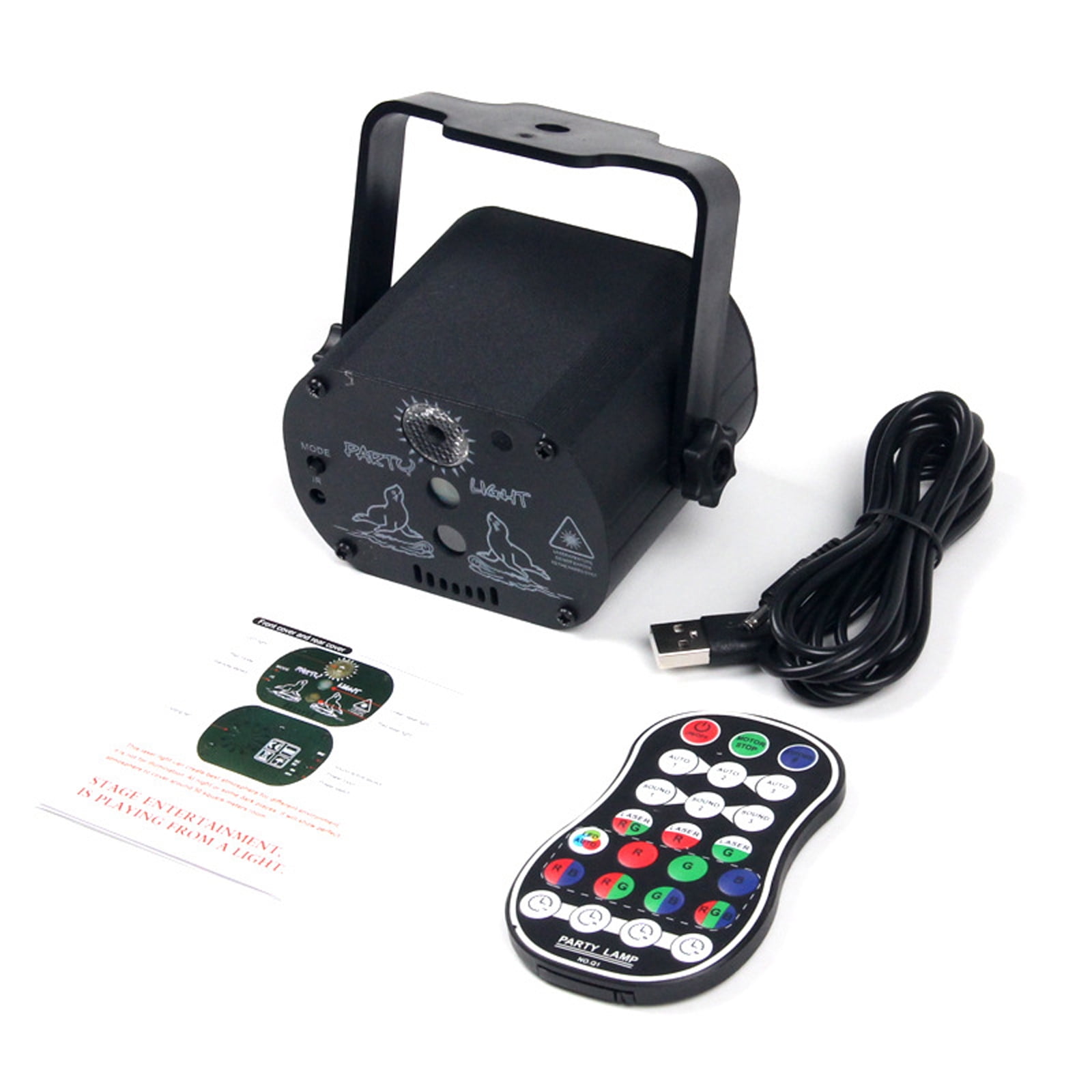 Click here for Pangjifa 60 Patterns Stage Light Disco Led Party L... prices