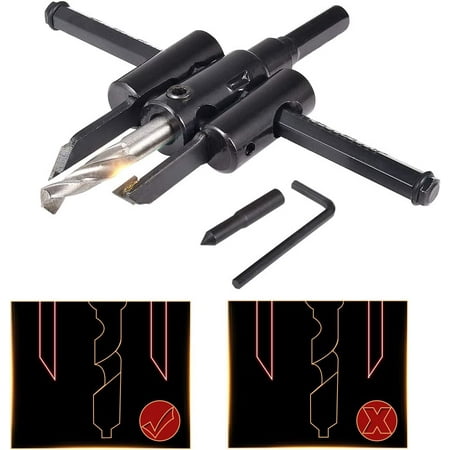 Standard Adjustable Adjustable Circle Cutter, Heavy Duty Woodworking ...