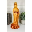 YTC SUMMIT 7 Inch Cream Toned Cold Cast Resin "Water & Moon Kuan Yin ...