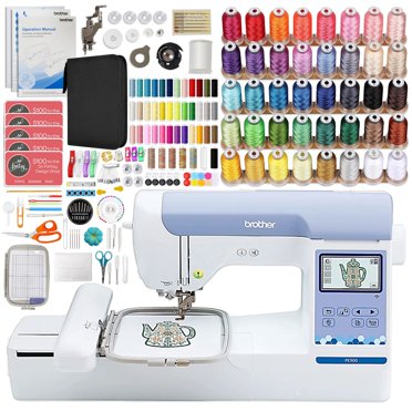 Brother PE770 Computerized Embroidery Machine with 5 x 7 Hoop Size ...