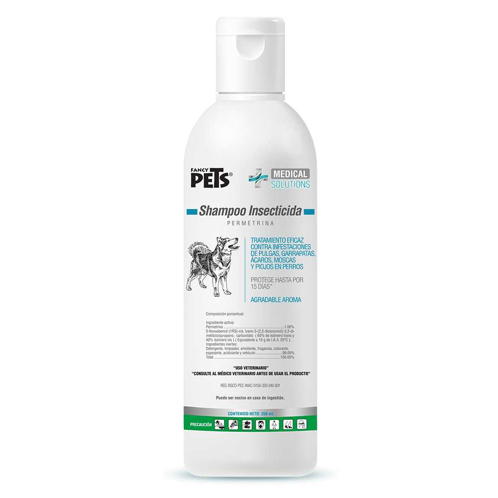Ms Shampoo Insecticida 250 Ml Fancy Pets 250 ml | Walmart en línea