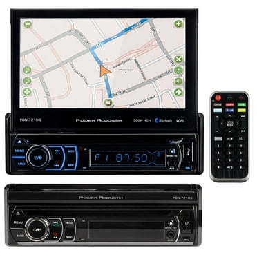 Power Acoustik Double DIN DVD, CD/MP3, FM/AM Car Stereo with Bluetooth ...