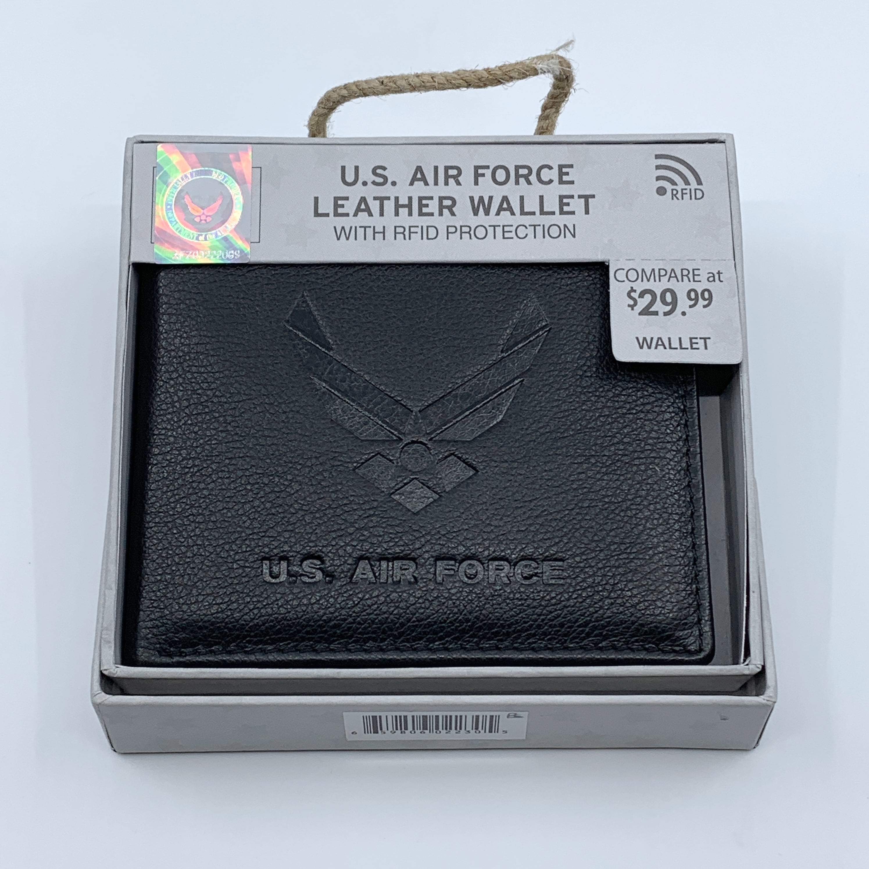 Rugged Rare - US Air Force Embossed Logo Genuine RFID Protection ...