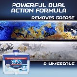 Finish Dual Action Dishwasher Cleaner: Fight Grease and Limescale, 1ct ...