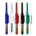 45mm Long Tip Markers Water Resistant Long Nose Marker Pen Woodworking ...