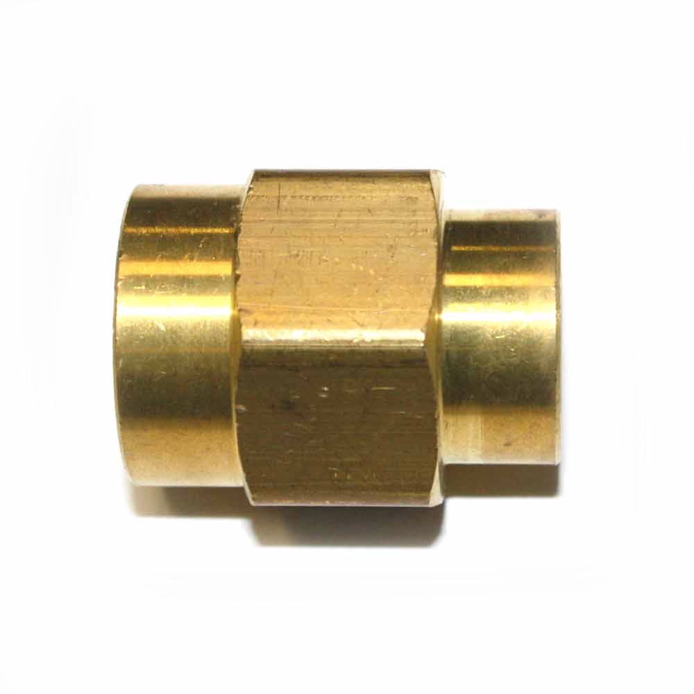 Interstate Pneumatics FPC680 Brass Female Coupling Adapter 3/8 Inch X 1 ...
