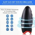 Automatic Male Masturbator Vibrator Cupmens Stroker Hands Free12 Kinds Frequency Vibration