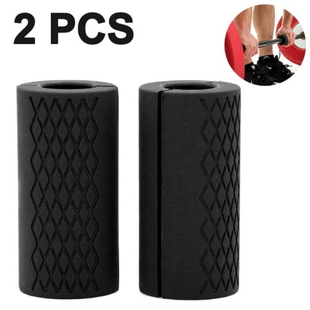 Barbell Grips，Thick Bar Grips for Weightlifting ，Dumbbell Handles ...