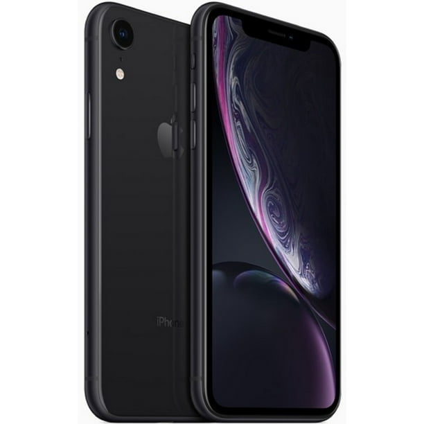 Apple iPhone XR (A12 Bionic Chip) - 64GB - Black - 12MP Rear & 7 MP ...