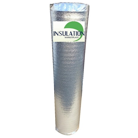 SmartSHIELD -3mm 48"x10Ft Reflective Insulation roll, Foam Core Radiant ...