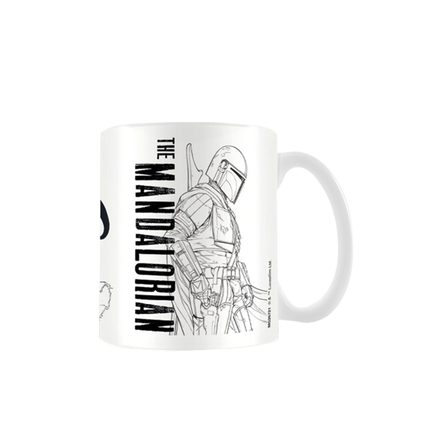 Click here for Star Wars: The Mandalorian Line Art Mug One Size prices