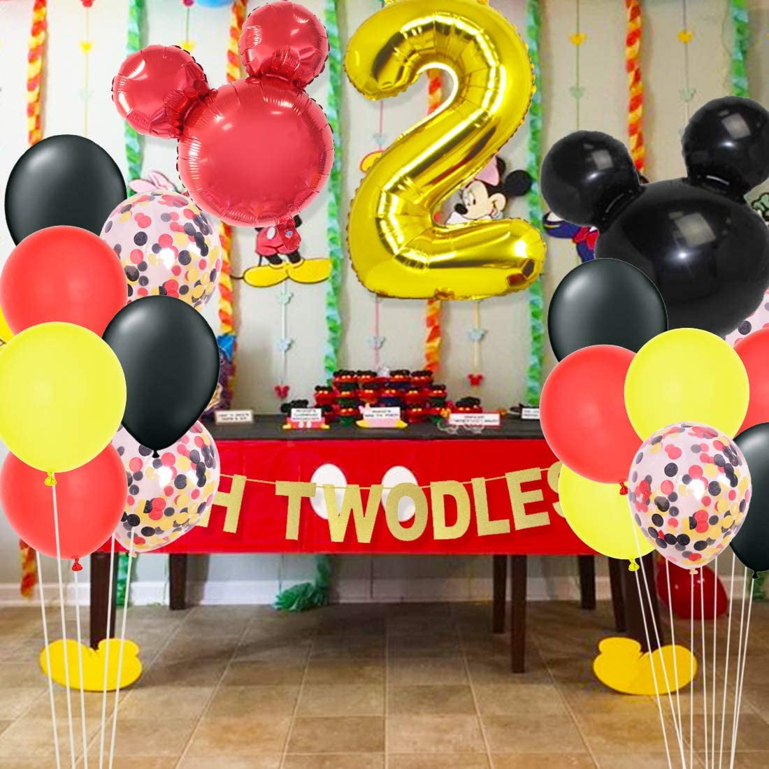Mickey Mouse 2nd Birthday Decorations