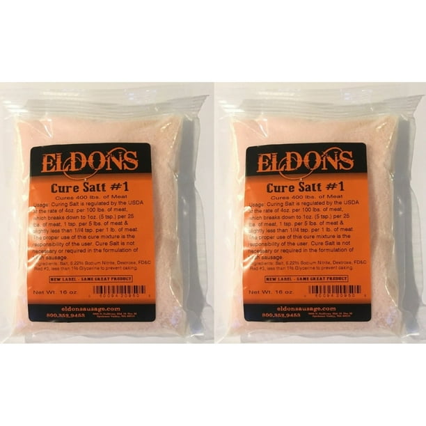 2 Pounds Curing Salt #1 Prague Powder Pink Insta-cure Cures 800 Lbs. Of ...