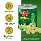 Del Monte Seasoned Lima Beans, Fresh-Cut Canned Vegetables, 15.25 oz ...