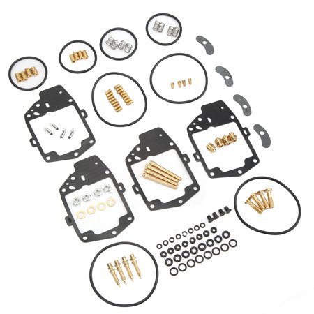 Carburetor Overhaul Kit, 118 Pieces Complete Parts Rubber Gasket Ring ...