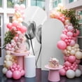 Abstract Tulip Flower Arch Backdrop Cover 6 FT Vintage Black Floral ...