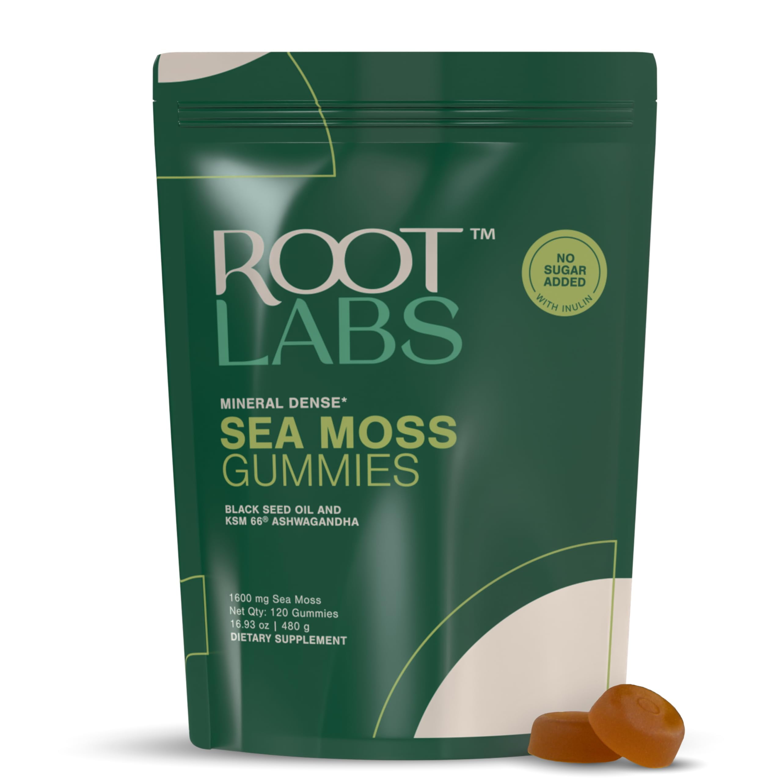 Suplemento ROOT LABS Sea Moss Gomies 1600 mg 120 unidades | Bodega ...