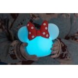 Disney Color Changing Minnie Mouse LED Tabletop Lamp, Dimmable, USB or ...