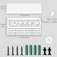 1 Set Iron Medal Holder Medals Display Hanger Rack with Hanger Hooks ...