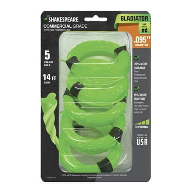 1PC Shakespeare Ballistic Twist Universal Pre-Cut Trimmer Line ...