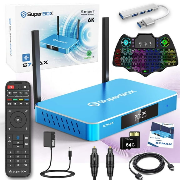 Superbox Supreme 2025 Fully Loaded with Premium Bonus Content, 8K Smart ...