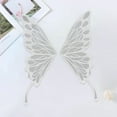 Farfi 1 Pair Lace Neckline Collars Soft Fabric Butterfly Wing Design ...