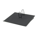 Universal UNV10441 12.63 in. Diameter 24-Hour Round Wall Clock Black ...