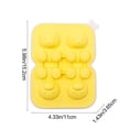 Bear Ice Cube Mold Silicone Fun Shapes, Ice Molds Fun Shapes Cute Bear ...