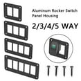 BETOR Rocker Switch Panel Housing Black Aluminium Switches Shell ... BETOR Rocker Switch Panel Housing Black Aluminium Switches Shell ...