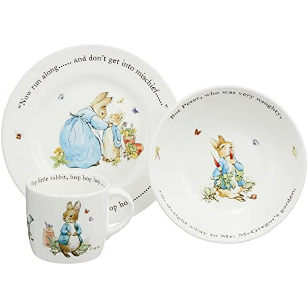 Wedgwood Peter Rabbit 3-Piece dinnerware Set, 1, Multi - Walmart.ca