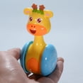 Cartoon Giraffe Tumbler Doll Roly-poly Toys Cute Rattles Ring Bell ...
