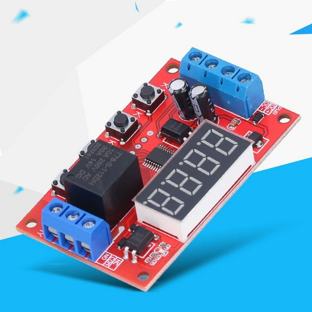 Timer Delays Switch, Accurate 12V Relay Module Anti Reverse Connection ...