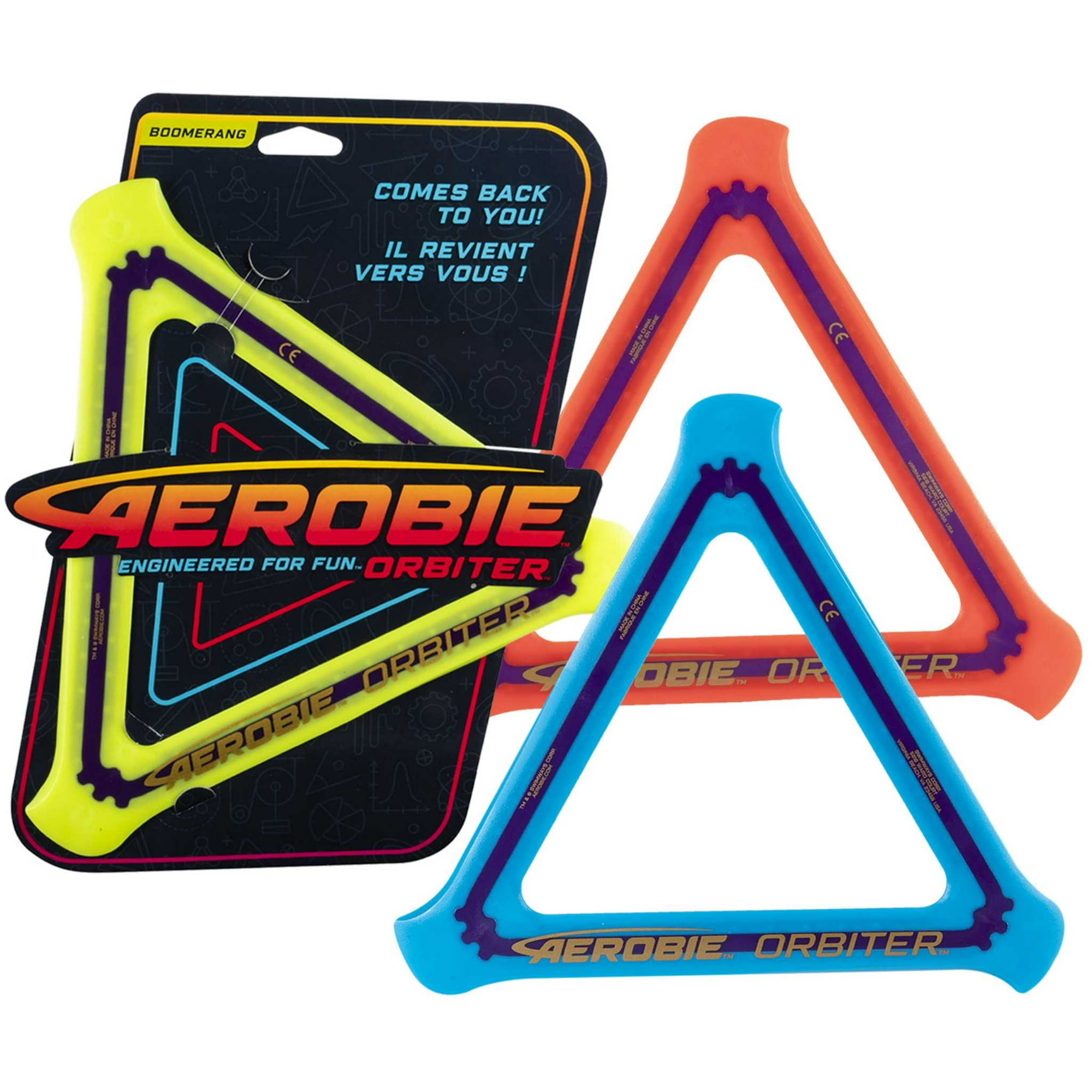 Click here for Aerobie Orbiter Boomerang  Tri-Blade Plastic Boome... prices