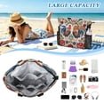 Beach Tote Bag with Waterproof Wet Pocket & Detachable Pouch for Pool ...
