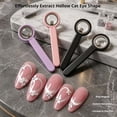 2026 New Ring Shaped Cat Eye Magnets for Nails, Hollow Circular Magnet ...