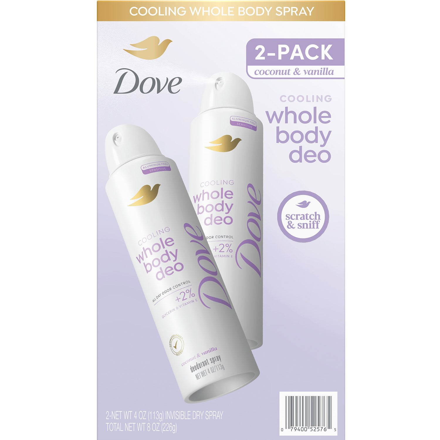 Dove Whole Body Cooling Deodorant Spray, 4 oz., 2 pk. - Samsclub.com