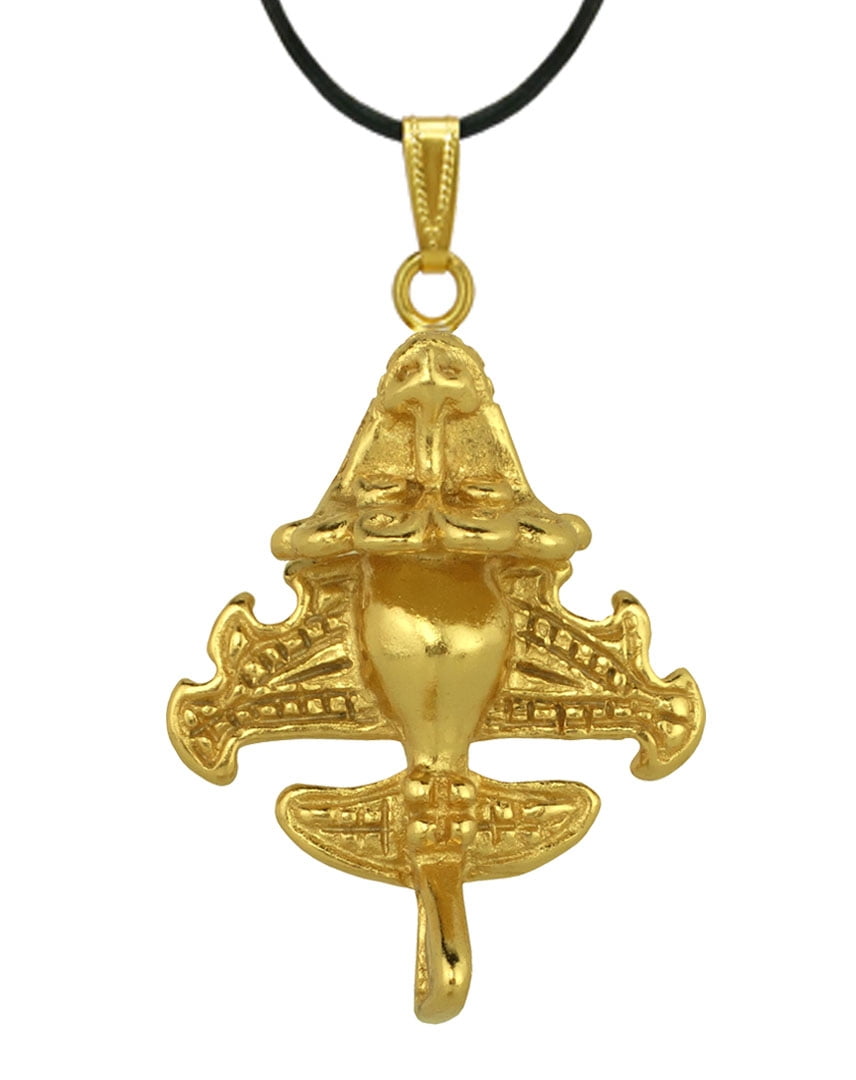 Across The Puddle, 24k Gold Plated Ancient Golden Jet-6 Necklace | Pre ...