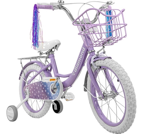 Bicicleta Infantil Little monkey Morada Rodada 16 Con Canasta | Walmart ...