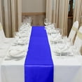 4 Pack Satin Table Runner 12x108 Inch Long Bright Silk Smooth Fabric ...