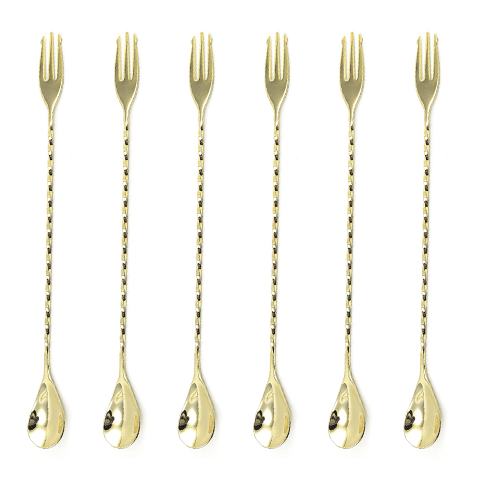 Bar Spoons Stainless Steel Professional Cocktail Mixing Spoon Bar Tool ...