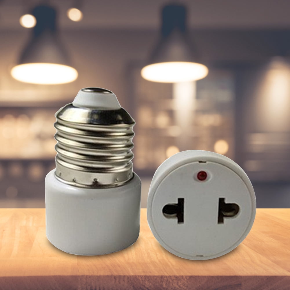 Adaptador De Toma De Luz A Enchufe Enchufe Enchufe E26/E27 Conector ...