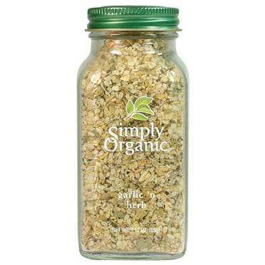 Simply Organic Spice Right Everyday Blends, Garlic Herb, 2 Oz - Walmart.com