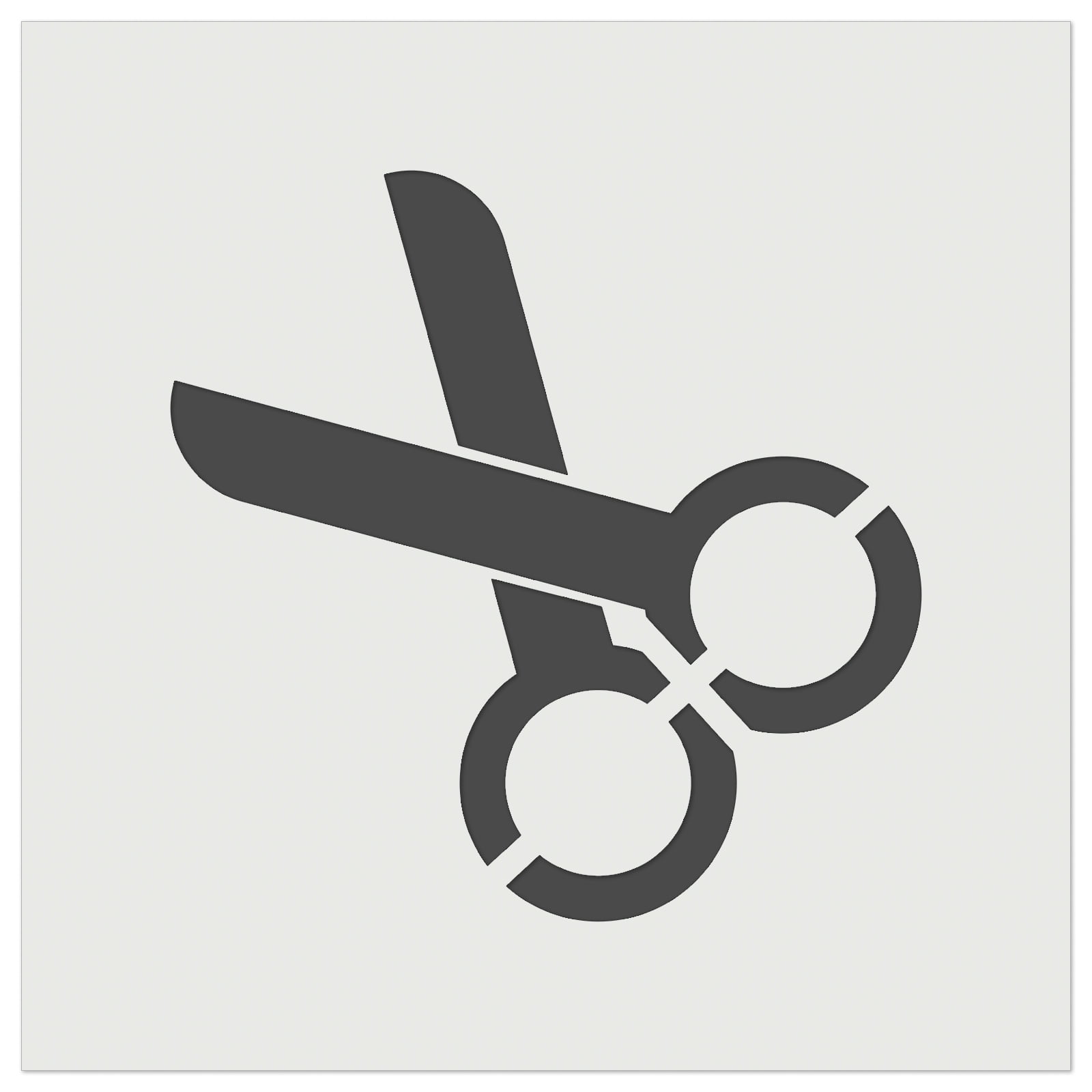 Scissors Symbol DIY Cookie Wall Craft Stencil - 9.0 Inch - Walmart.com