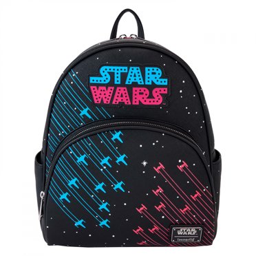 Star Wars Lightsaber-Themed White Built-Up Backpack - Walmart.com