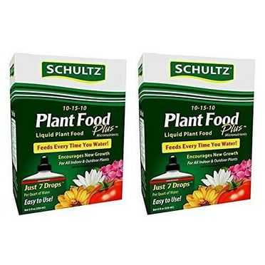 Schultz Cactus Plus 2-7-7 liquid Plant Food, 4-Ounce (2-Pack) - Walmart.com