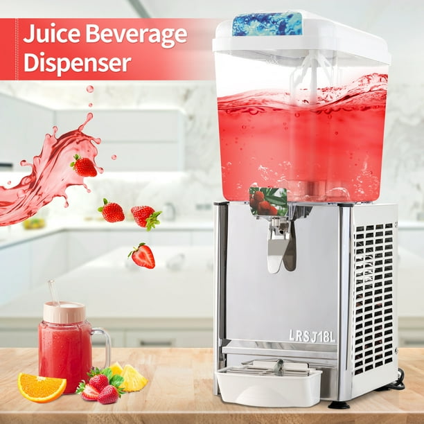 Commercial Juice Dispenser 4.75 Gallon Beverage Drink Dispenser Machine ...
