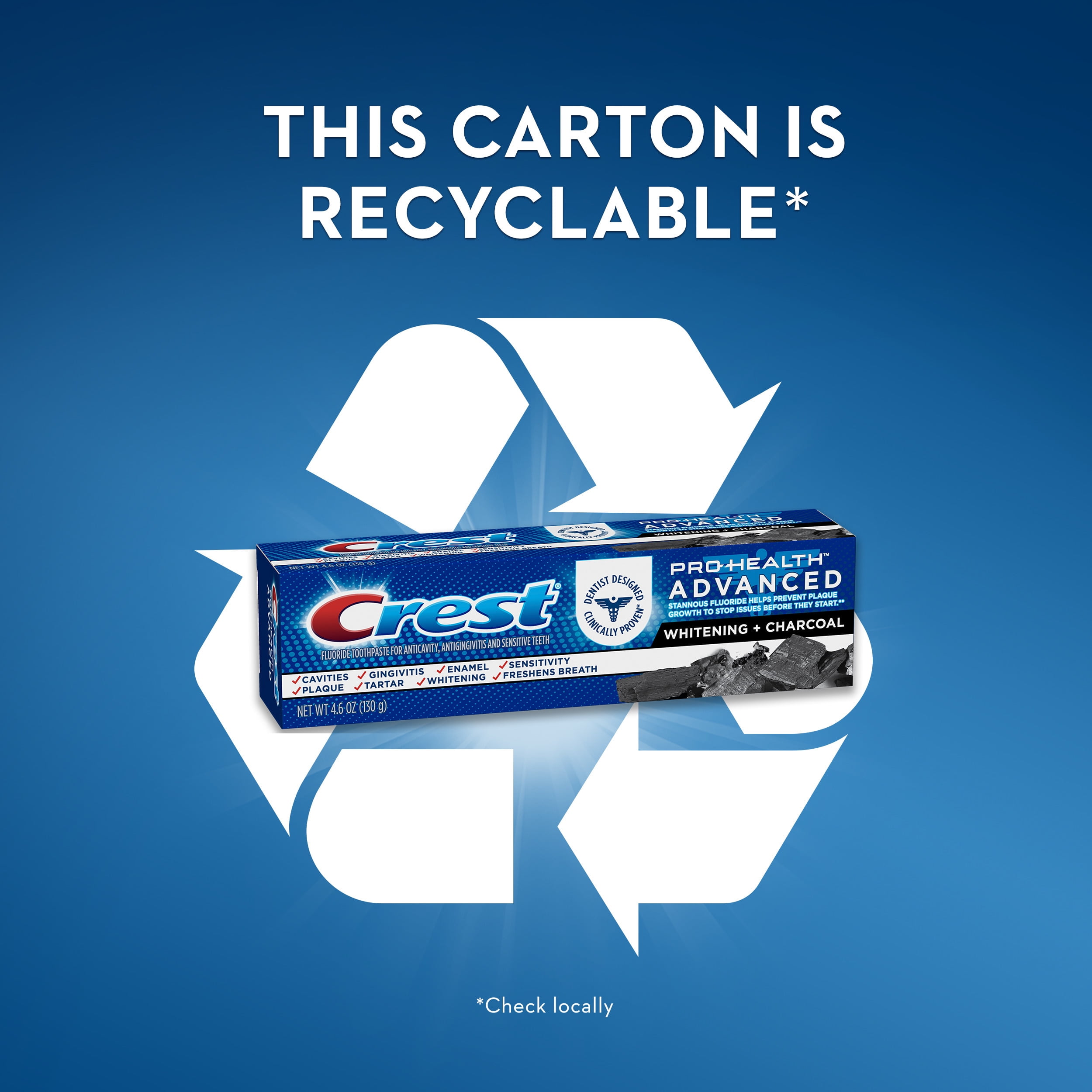 Crest Toothpaste Print Ad