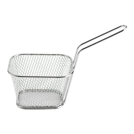 Panier à Frites VIFER 8Pcs Mini Frites en Acier Inoxydable Paniers à ...
