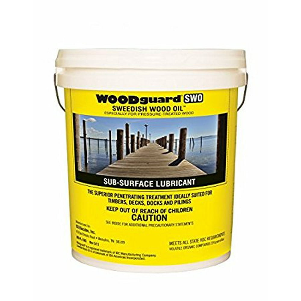 Woodguard Swedish Wood Oil 1 Gallon - Walmart.com - Walmart.com