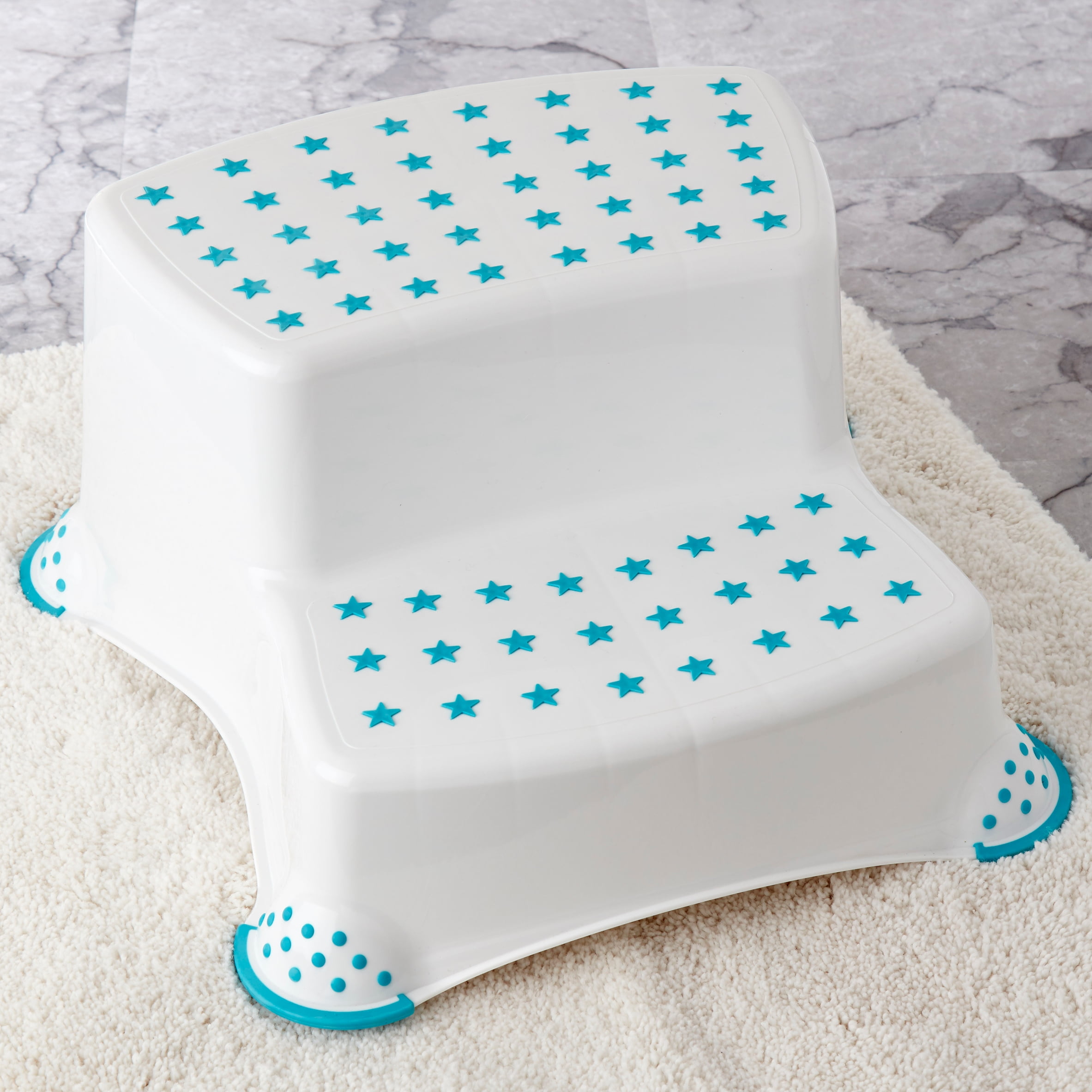 Parent's Choice 2-Tier Step Stool, Turquoise - Walmart.com - Walmart.com